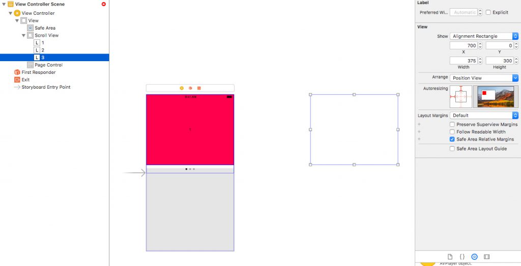 【Swift4】UIScrollViewで横スクロールのページングを3分で実装する方法 | ニートに憧れるプログラム日記
