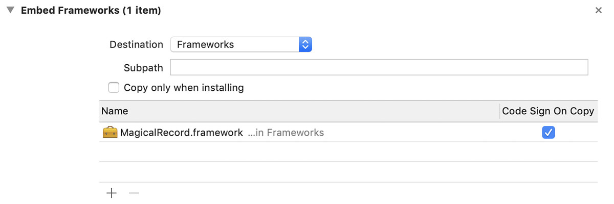 Xcode11でMultiple commands produce ~~~ That command depends on command in Target ‘AppName ...